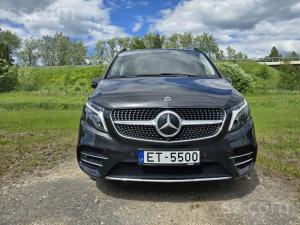 Grey Mercedes-Benz V 300 2023 in Riga, with an engine capacity of 2.00 L and mileage of 62 thousand km for 73000 €, photo 5 on AUTOMOTO.COM.LV