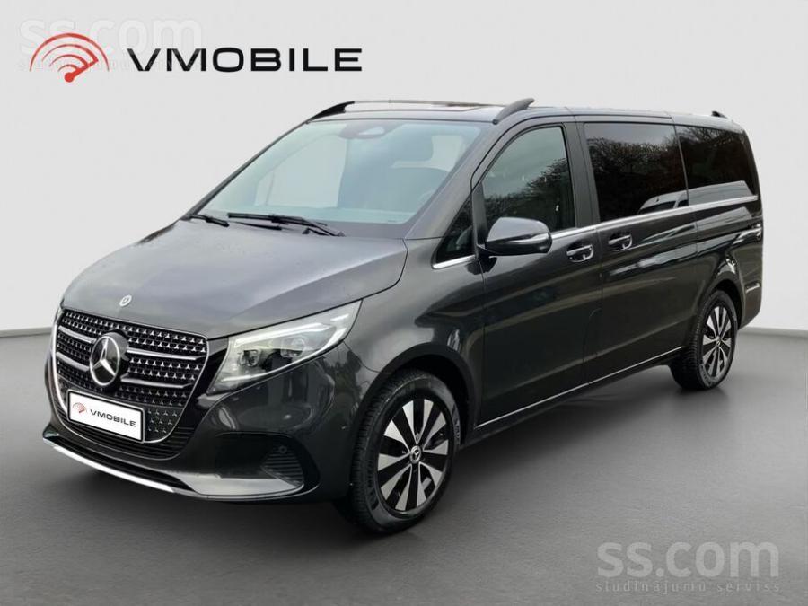 Grey Mercedes-Benz V 300 2025 in Riga, with an engine capacity of 2.00 L and mileage of 20 thousand km for 76880 €, photo 1 on AUTOMOTO.COM.LV