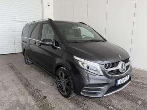 Pelēks Mercedes-Benz V 300 2019 Viļņa, ar dzinēja tilpumu 1.95 L un nobraukumu 123 tūkst. km par 38900 €, foto  vietnē AUTOMOTO.COM.LV