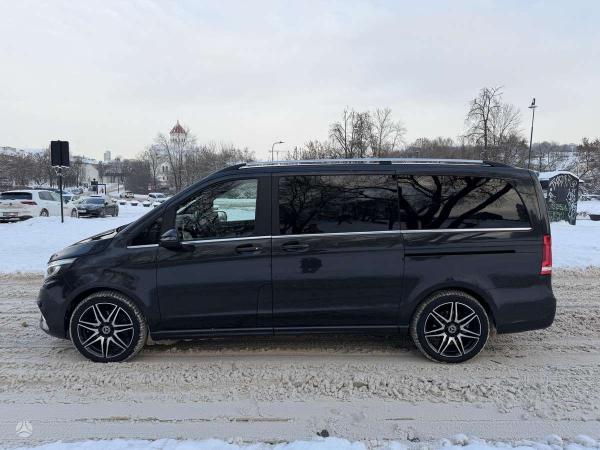 Pelēks Mercedes-Benz V 300 2019 Viļņa, ar dzinēja tilpumu 1.95 L un nobraukumu 124 tūkst. km par 47500 €, foto 10 vietnē AUTOMOTO.COM.LV
