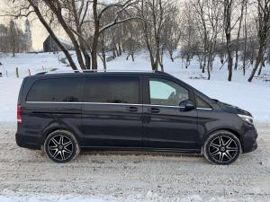 Pelēks Mercedes-Benz V 300 2019 Viļņa, ar dzinēja tilpumu 1.95 L un nobraukumu 124 tūkst. km par 47500 €, foto 16 vietnē AUTOMOTO.COM.LV
