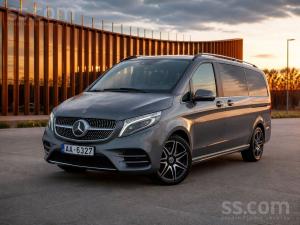 Pelēks Mercedes-Benz V 300 2019 Ventspils, ar dzinēja tilpumu 2.20 L un nobraukumu 164 tūkst. km par 42000 €, foto  vietnē AUTOMOTO.COM.LV