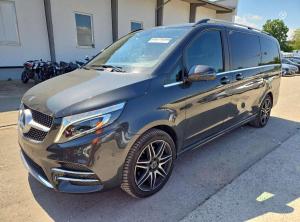 Grey Mercedes-Benz V 300 2020 in Klaipeda, with an engine capacity of 1.95 L and mileage of 111 thousand km for 23700 €, photo 3 on AUTOMOTO.COM.LV