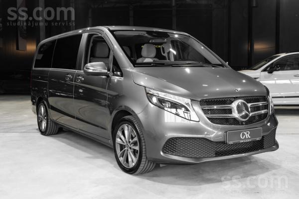 Pelēks Mercedes-Benz V 300 2021 Rīga, ar dzinēja tilpumu 2.00 L un nobraukumu 161 tūkst. km par 40990 €, foto 3 vietnē AUTOMOTO.COM.LV