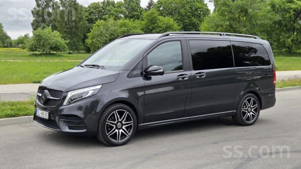 Pelēks Mercedes-Benz V 300 2021 Rīga, ar dzinēja tilpumu 2.00 L un nobraukumu 92 tūkst. km par 59900 €, foto 1 vietnē AUTOMOTO.COM.LV