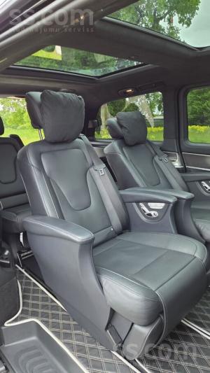 Pelēks Mercedes-Benz V 300 2021 Rīga, ar dzinēja tilpumu 2.00 L un nobraukumu 92 tūkst. km par 59900 €, foto 7 vietnē AUTOMOTO.COM.LV
