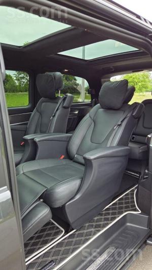 Pelēks Mercedes-Benz V 300 2021 Rīga, ar dzinēja tilpumu 2.00 L un nobraukumu 92 tūkst. km par 59900 €, foto 15 vietnē AUTOMOTO.COM.LV