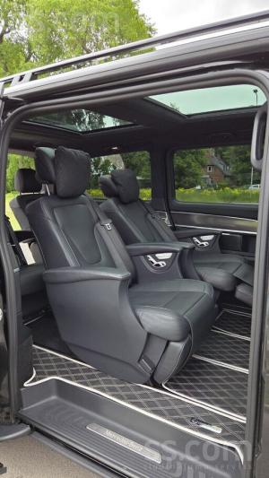 Pelēks Mercedes-Benz V 300 2021 Rīga, ar dzinēja tilpumu 2.00 L un nobraukumu 92 tūkst. km par 59900 €, foto 17 vietnē AUTOMOTO.COM.LV
