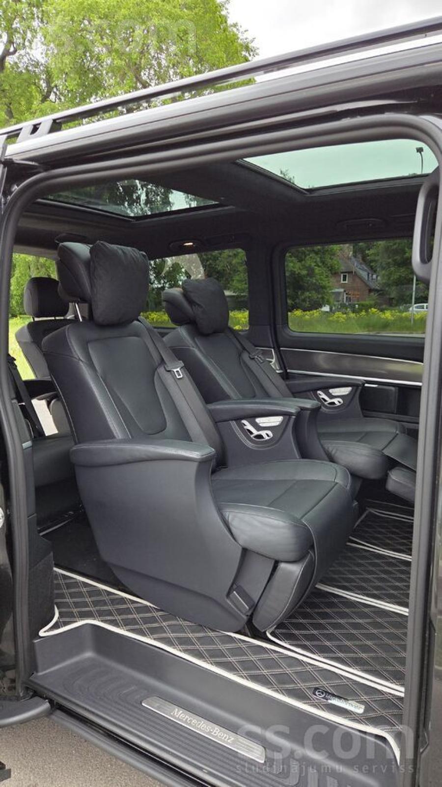 Pelēks Mercedes-Benz V 300 2021 Rīga, ar dzinēja tilpumu 2.00 L un nobraukumu 92 tūkst. km par 59900 €, foto 17 vietnē AUTOMOTO.COM.LV