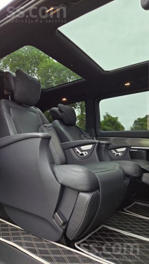 Pelēks Mercedes-Benz V 300 2021 Rīga, ar dzinēja tilpumu 2.00 L un nobraukumu 92 tūkst. km par 59900 €, foto 18 vietnē AUTOMOTO.COM.LV