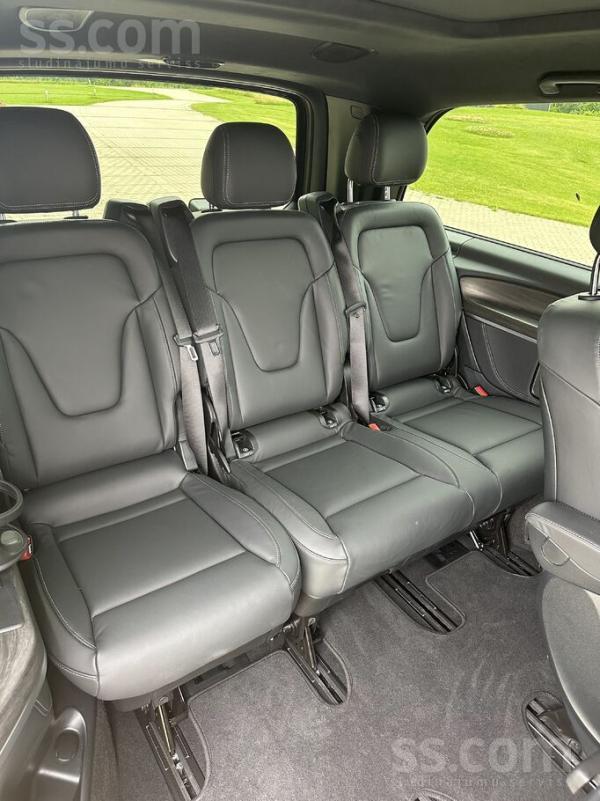Pelēks Mercedes-Benz V 300 2025 Rīga, ar dzinēja tilpumu 2.00 L un nobraukumu 17 tūkst. km par 103900 €, foto 10 vietnē AUTOMOTO.COM.LV