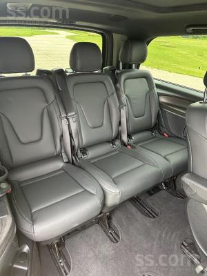 Pelēks Mercedes-Benz V 300 2025 Rīga, ar dzinēja tilpumu 2.00 L un nobraukumu 17 tūkst. km par 103900 €, foto 11 vietnē AUTOMOTO.COM.LV