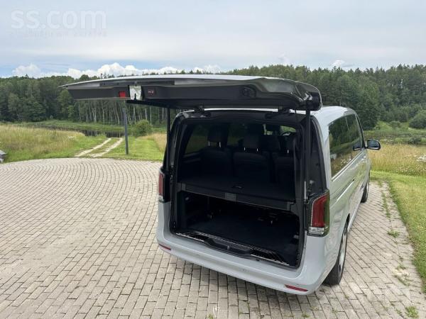 Pelēks Mercedes-Benz V 300 2025 Rīga, ar dzinēja tilpumu 2.00 L un nobraukumu 17 tūkst. km par 99000 €, foto 8 vietnē AUTOMOTO.COM.LV