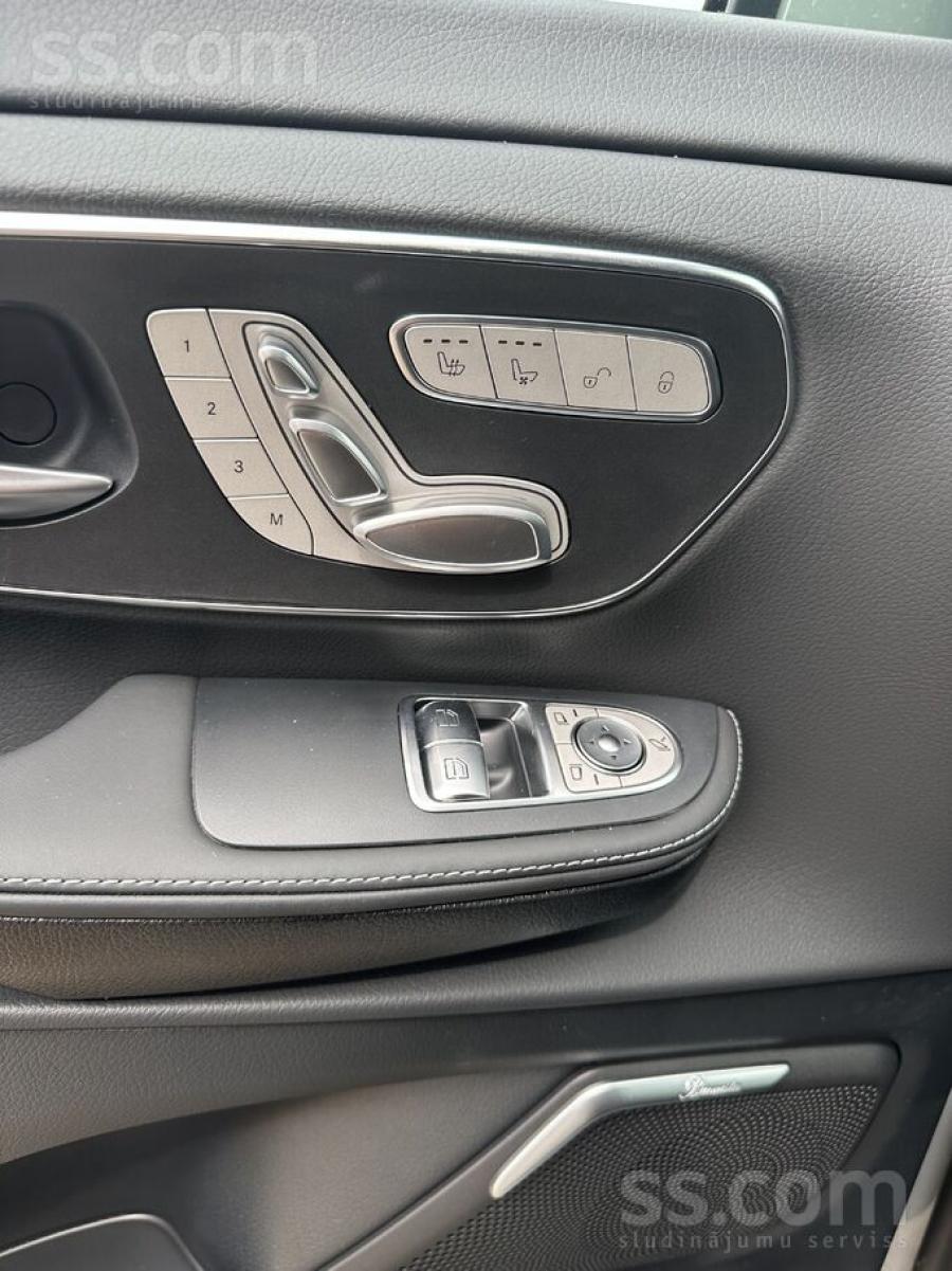 Pelēks Mercedes-Benz V 300 2025 Rīga, ar dzinēja tilpumu 2.00 L un nobraukumu 17 tūkst. km par 99000 €, foto 10 vietnē AUTOMOTO.COM.LV