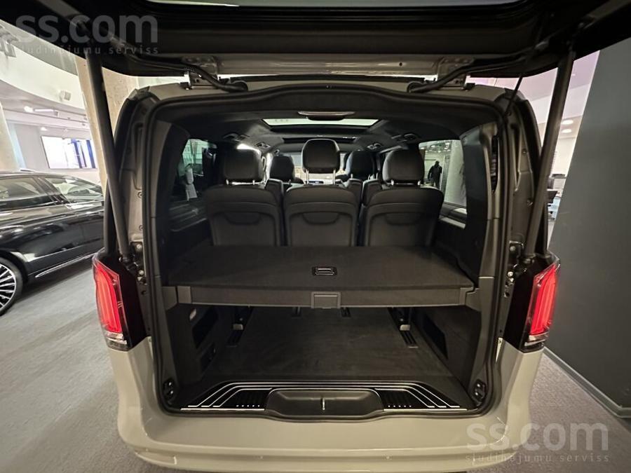 Pelēks Mercedes-Benz V 300 2025 Rīga, ar dzinēja tilpumu 2.00 L un nobraukumu 17 tūkst. km par 99000 €, foto 15 vietnē AUTOMOTO.COM.LV