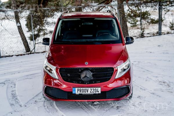 Sarkans Mercedes-Benz V 300 2019 Tallina, ar dzinēja tilpumu 2.00 L un nobraukumu 201 tūkst. km par 39000 €, foto 5 vietnē AUTOMOTO.COM.LV