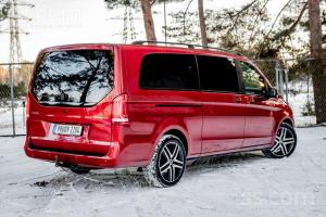 Sarkans Mercedes-Benz V 300 2019 Tallina, ar dzinēja tilpumu 2.00 L un nobraukumu 201 tūkst. km par 39000 €, foto 8 vietnē AUTOMOTO.COM.LV