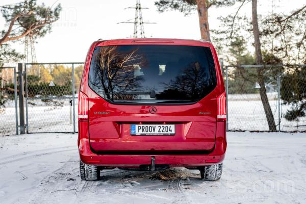 Sarkans Mercedes-Benz V 300 2019 Tallina, ar dzinēja tilpumu 2.00 L un nobraukumu 201 tūkst. km par 39000 €, foto 10 vietnē AUTOMOTO.COM.LV