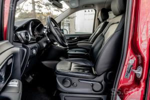 Sarkans Mercedes-Benz V 300 2019 Tallina, ar dzinēja tilpumu 2.00 L un nobraukumu 201 tūkst. km par 39000 €, foto 11 vietnē AUTOMOTO.COM.LV