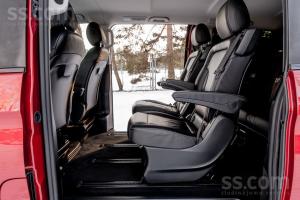 Sarkans Mercedes-Benz V 300 2019 Tallina, ar dzinēja tilpumu 2.00 L un nobraukumu 201 tūkst. km par 39000 €, foto 14 vietnē AUTOMOTO.COM.LV