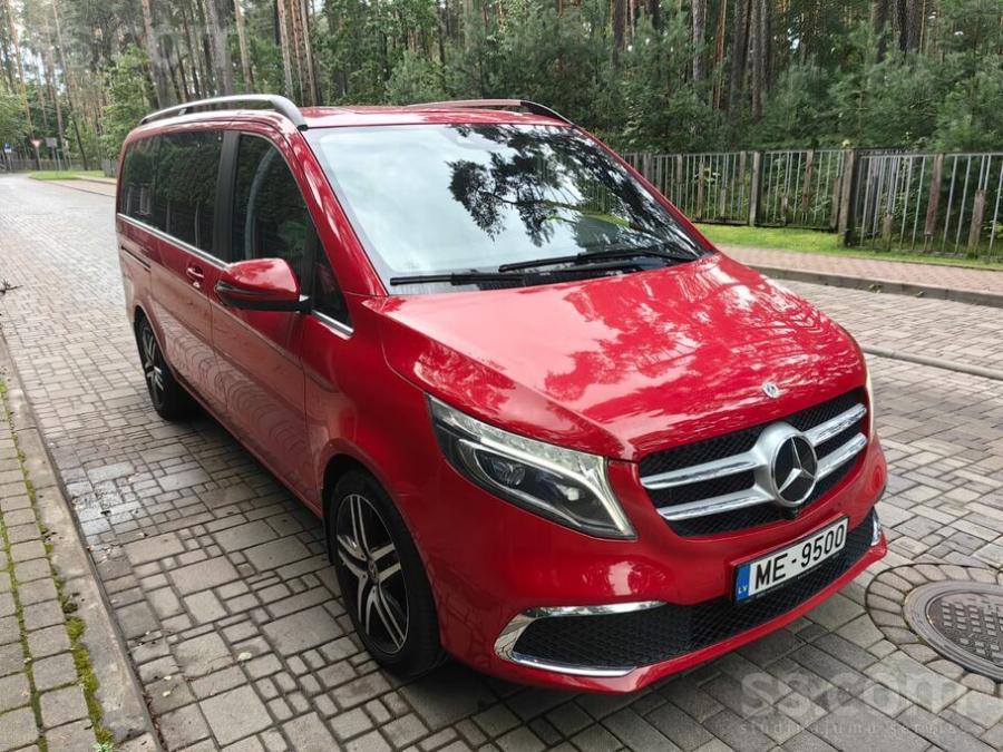 Красный Мерседес В 300 2019 в Рига, объемом двигателя 2.00 л и пробегом 70 тыс. км за 40000 €, фото 1 на AUTOMOTO.COM.LV