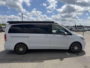White Mercedes-Benz V 300 2020 in Palanga, with an engine capacity of 2.00 L and mileage of 148 thousand km for 51900 €, photo  on AUTOMOTO.COM.LV