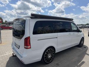 White Mercedes-Benz V 300 2020 in Palanga, with an engine capacity of 2.00 L and mileage of 148 thousand km for 51900 €, photo 5 on AUTOMOTO.COM.LV