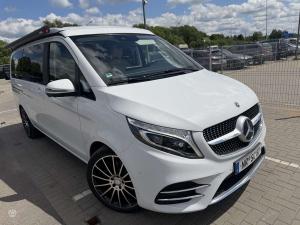 White Mercedes-Benz V 300 2020 in Palanga, with an engine capacity of 2.00 L and mileage of 148 thousand km for 51900 €, photo 6 on AUTOMOTO.COM.LV