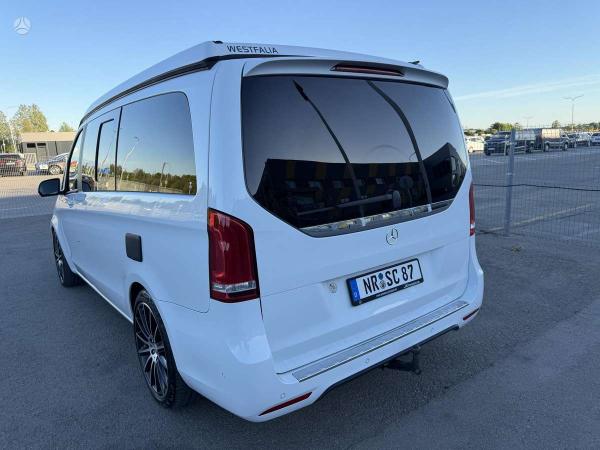 White Mercedes-Benz V 300 2020 in Palanga, with an engine capacity of 2.00 L and mileage of 148 thousand km for 51900 €, photo 7 on AUTOMOTO.COM.LV
