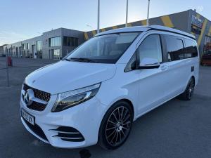 White Mercedes-Benz V 300 2020 in Palanga, with an engine capacity of 2.00 L and mileage of 148 thousand km for 51900 €, photo 12 on AUTOMOTO.COM.LV