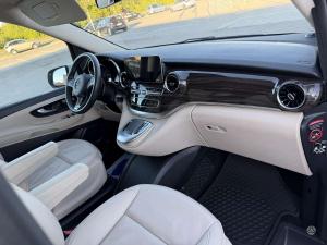 White Mercedes-Benz V 300 2020 in Palanga, with an engine capacity of 2.00 L and mileage of 148 thousand km for 51900 €, photo 15 on AUTOMOTO.COM.LV