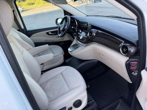 White Mercedes-Benz V 300 2020 in Palanga, with an engine capacity of 2.00 L and mileage of 148 thousand km for 51900 €, photo 19 on AUTOMOTO.COM.LV