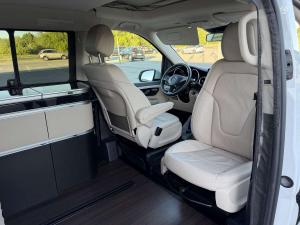White Mercedes-Benz V 300 2020 in Palanga, with an engine capacity of 2.00 L and mileage of 148 thousand km for 51900 €, photo 20 on AUTOMOTO.COM.LV