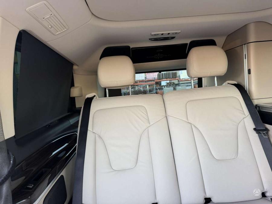 White Mercedes-Benz V 300 2020 in Palanga, with an engine capacity of 2.00 L and mileage of 148 thousand km for 51900 €, photo 21 on AUTOMOTO.COM.LV