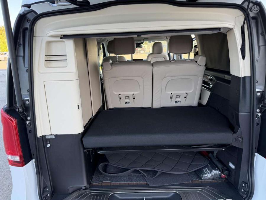 White Mercedes-Benz V 300 2020 in Palanga, with an engine capacity of 2.00 L and mileage of 148 thousand km for 51900 €, photo 23 on AUTOMOTO.COM.LV