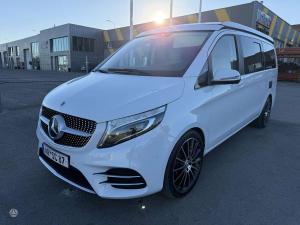 White Mercedes-Benz V 300 2020 in Palanga, with an engine capacity of 2.00 L and mileage of 148 thousand km for 51900 €, photo 43 on AUTOMOTO.COM.LV