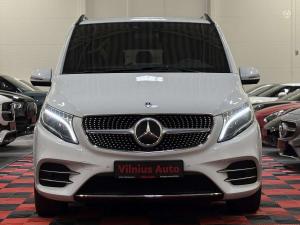 White Mercedes-Benz V 300 2023 in Vilnius, with an engine capacity of 1.95 L and mileage of 72 thousand km for 59000 €, photo 3 on AUTOMOTO.COM.LV