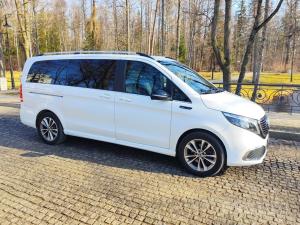 Balts Mercedes-Benz V 300 2021 Jūrmala, ar dzinēja tilpumu 2.00 L un nobraukumu 81 tūkst. km par 36500 €, foto 4 vietnē AUTOMOTO.COM.LV