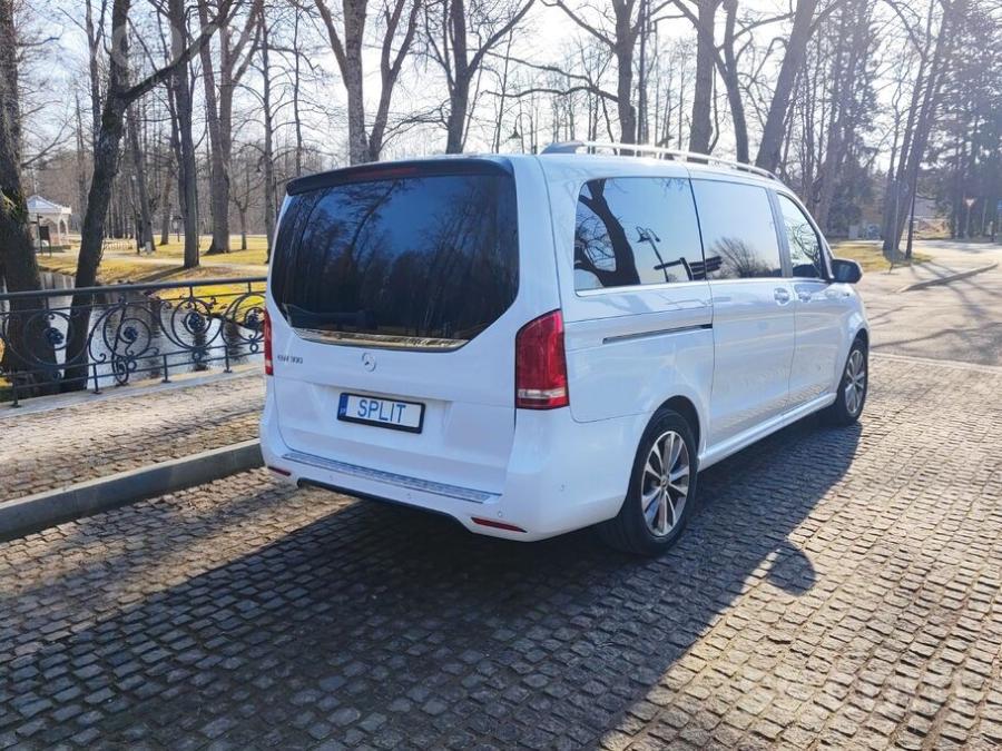 Balts Mercedes-Benz V 300 2021 Jūrmala, ar dzinēja tilpumu 2.00 L un nobraukumu 81 tūkst. km par 36500 €, foto 5 vietnē AUTOMOTO.COM.LV