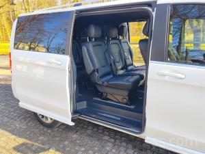Balts Mercedes-Benz V 300 2021 Jūrmala, ar dzinēja tilpumu 2.00 L un nobraukumu 81 tūkst. km par 36500 €, foto 11 vietnē AUTOMOTO.COM.LV