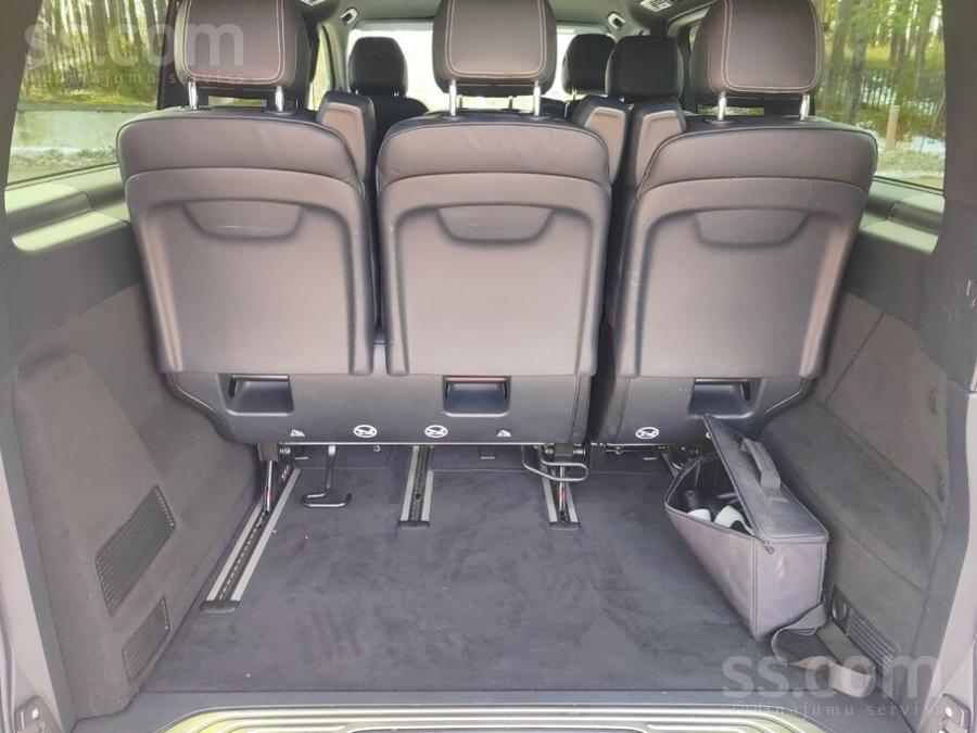 Balts Mercedes-Benz V 300 2021 Jūrmala, ar dzinēja tilpumu 2.00 L un nobraukumu 81 tūkst. km par 36500 €, foto 19 vietnē AUTOMOTO.COM.LV