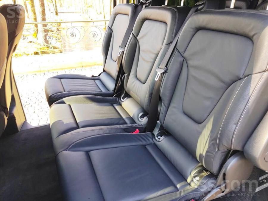 Balts Mercedes-Benz V 300 2021 Jūrmala, ar dzinēja tilpumu 2.00 L un nobraukumu 81 tūkst. km par 36500 €, foto 21 vietnē AUTOMOTO.COM.LV