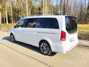 Balts Mercedes-Benz V 300 2021 Jūrmala, ar dzinēja tilpumu 2.00 L un nobraukumu 81 tūkst. km par 36500 €, foto 28 vietnē AUTOMOTO.COM.LV