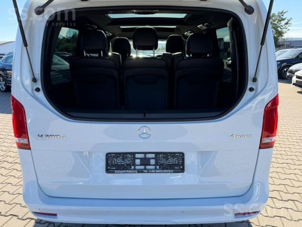 Balts Mercedes-Benz V 300 2023 Rīga, ar dzinēja tilpumu 3.00 L un nobraukumu 65 tūkst. km par 54490 €, foto 6 vietnē AUTOMOTO.COM.LV
