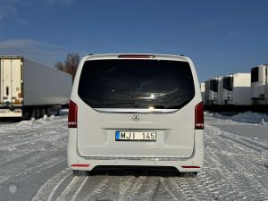 White Mercedes-Benz V 300 2020 in Vilnius, with an engine capacity of 1.95 L and mileage of 92 thousand km for 49450 €, photo 6 on AUTOMOTO.COM.LV
