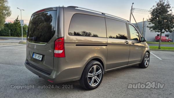 Beige Mercedes-Benz V-Class 2014 in Tallinn, with an engine capacity of 2.10 L and mileage of 348 thousand km for 22000 €, photo 5 on AUTOMOTO.COM.LV