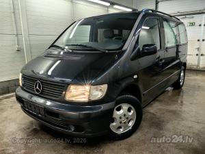 Melns Mercedes-Benz V-Class 1997 Viljandi, ar dzinēja tilpumu 2.30 L un nobraukumu 90 tūkst. km par 7990 €, foto  vietnē AUTOMOTO.COM.LV