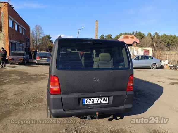 Melns Mercedes-Benz V-Class 1999 Narva, ar dzinēja tilpumu 2.80 L un nobraukumu 0 tūkst. km par 1800 €, foto 3 vietnē AUTOMOTO.COM.LV
