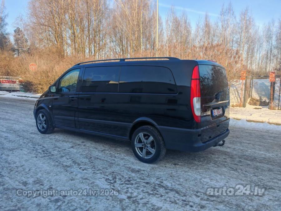 Melns Mercedes-Benz V-Class 2010 Rīga, ar dzinēja tilpumu 2.20 L un nobraukumu 266 tūkst. km par 8700 €, foto 2 vietnē AUTOMOTO.COM.LV