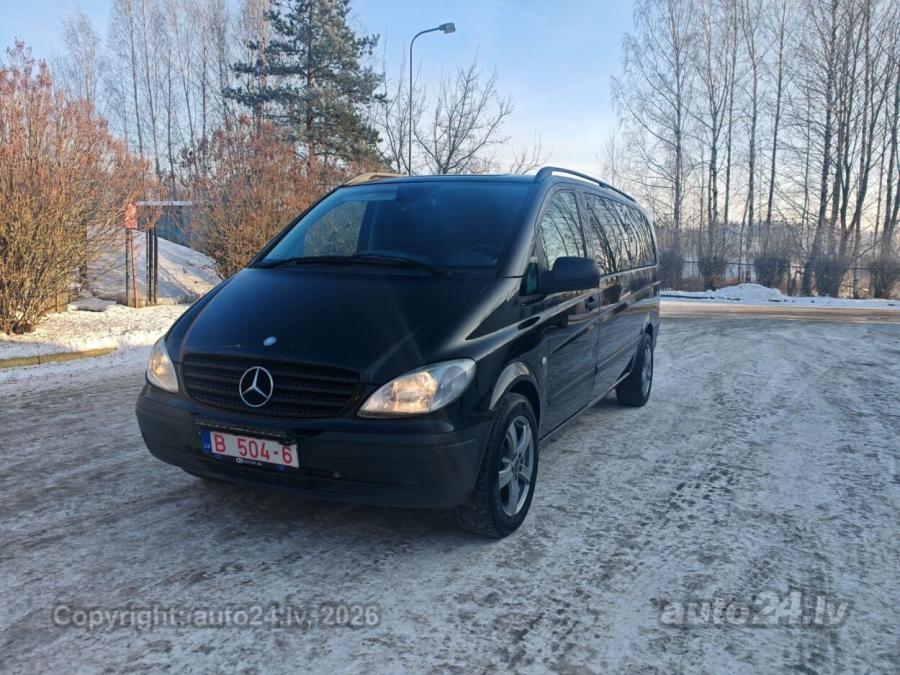 Melns Mercedes-Benz V-Class 2010 Rīga, ar dzinēja tilpumu 2.20 L un nobraukumu 266 tūkst. km par 8700 €, foto 8 vietnē AUTOMOTO.COM.LV